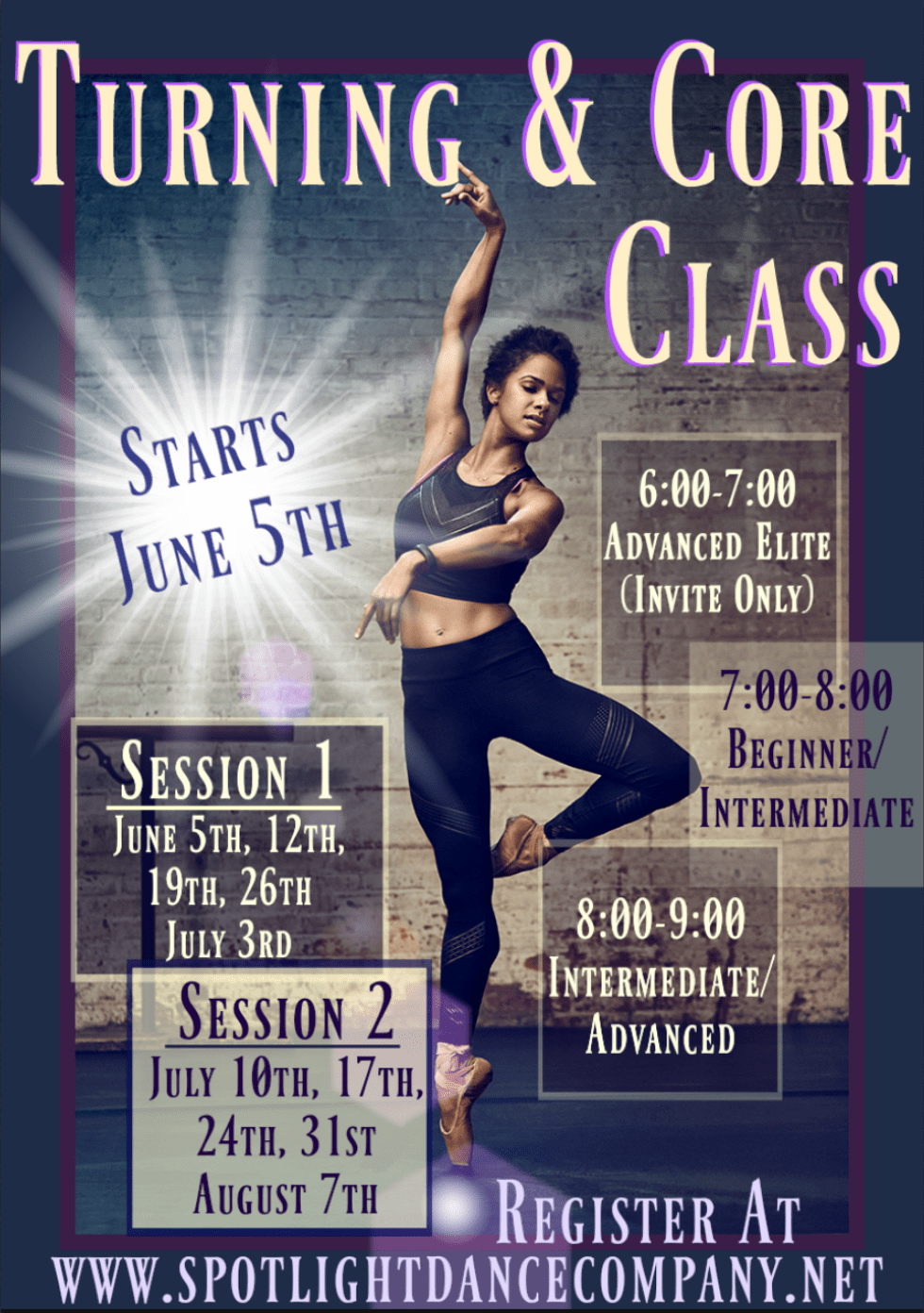 Turning:CoreClass - Spotlight Dance Company