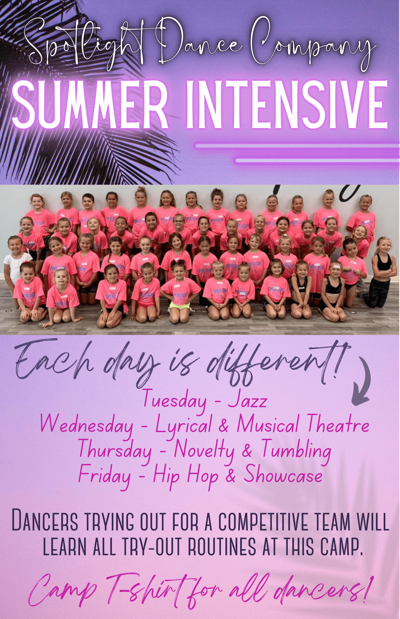 Competitive Classes - Spotlight Dance Company