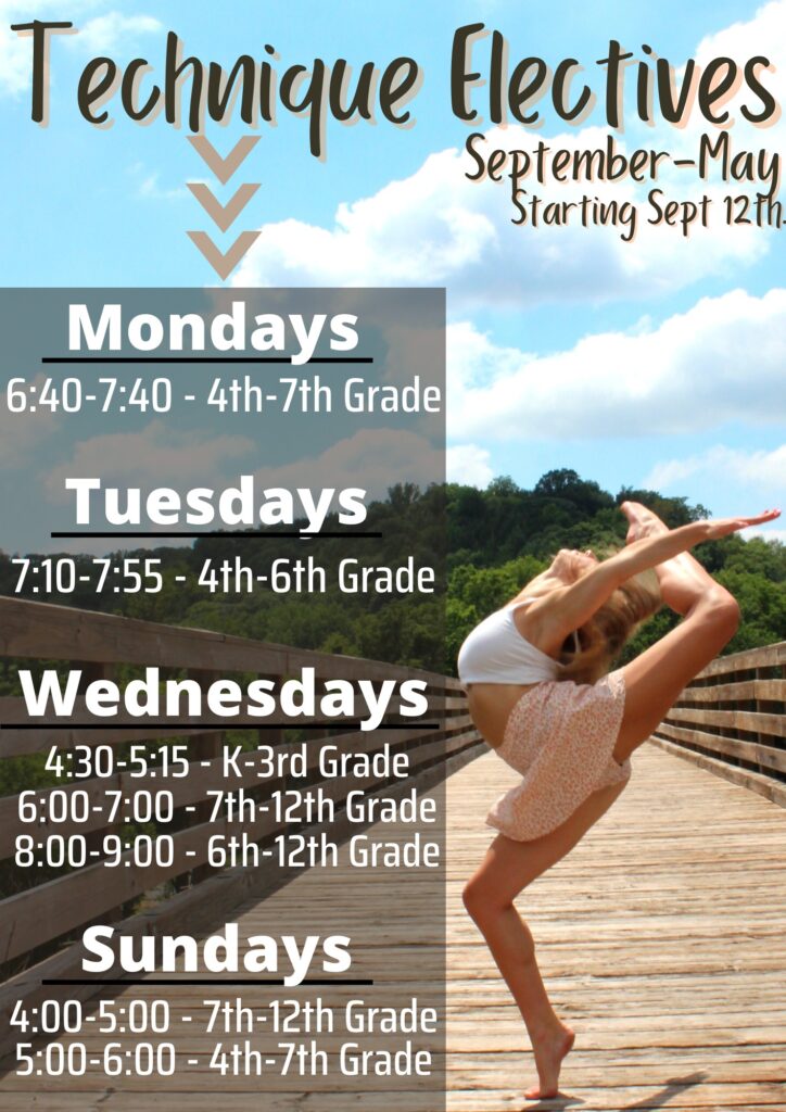 5th-12th Grade - Spotlight Dance Company